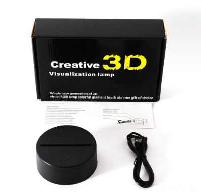 Creative 3d Visualization Lamp | Daraz.lk