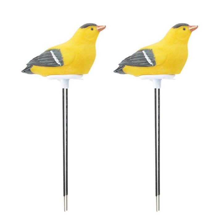 2X Soil Moisture Meter Watering Alarm Bird Plant Water Tester ...