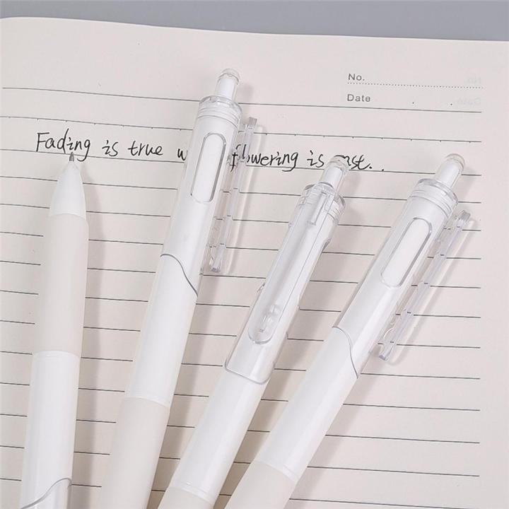 1/2/3/4pcs Gel Pens Black Ink Retractable Ballpoint for Writing 0.5mm ...