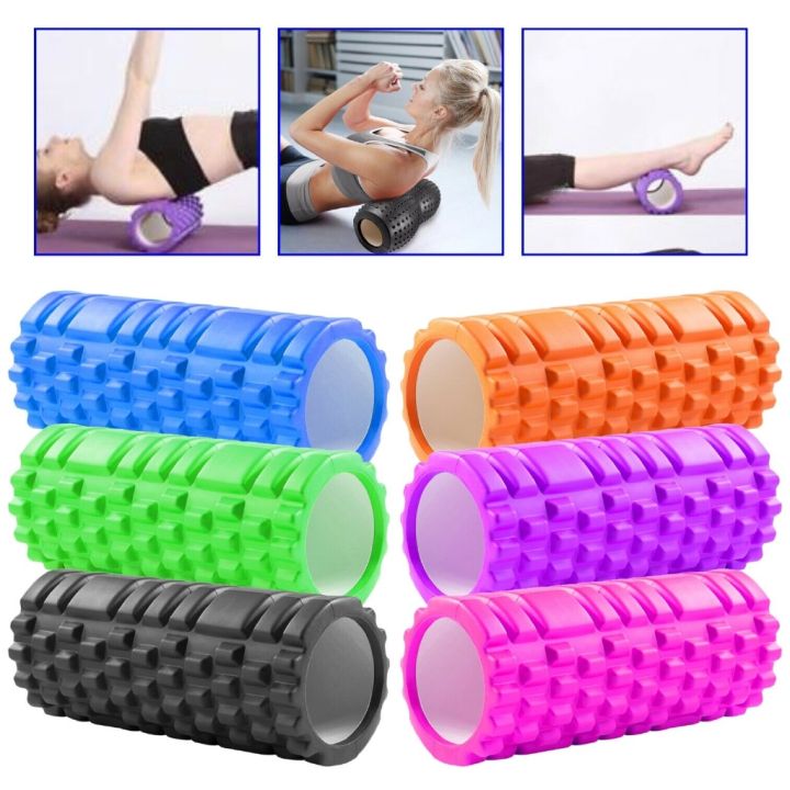 Foam Roller Yoga Gym Pilates Massage Physio Back Exercise 45cm | Daraz.lk