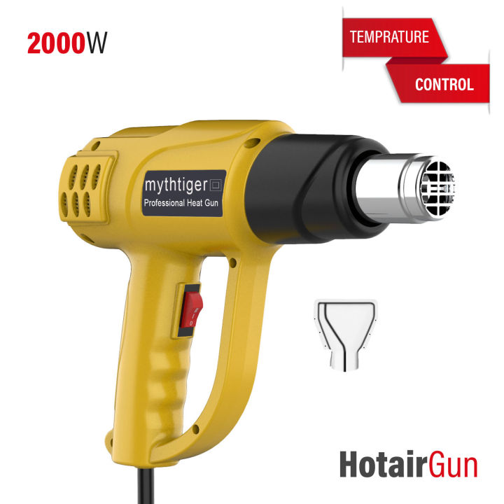 Hot air gun 2000W with Temperature controller | Daraz.lk