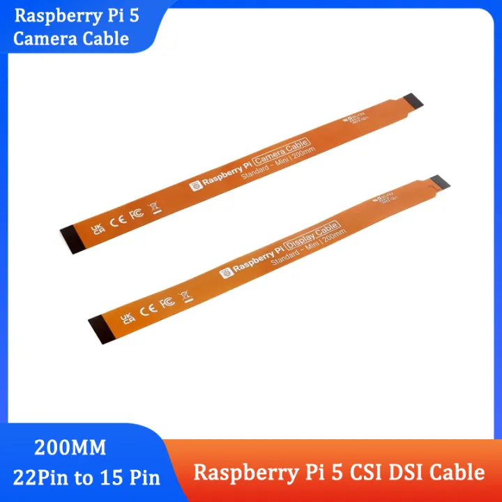 Official Raspberry Pi 5 Camera Convert Cable 200mm Csi Display Dis ...