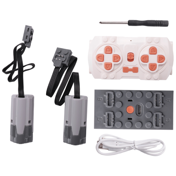 4Set Function Motor App Remote Control Programming 8 Meduim Moter Set ...