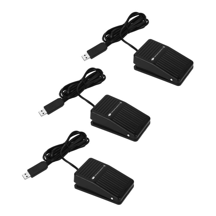3X PC USB Foot Switch Keyboard Pedal | Daraz.lk
