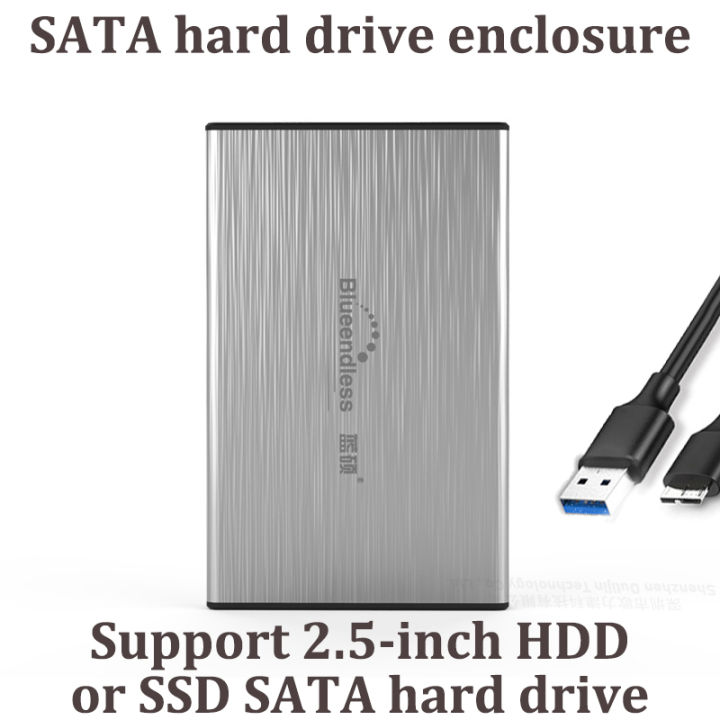 Portable 2.5-inch SATA hard drive housing USB 3 0 To Micro-B Hdd ...