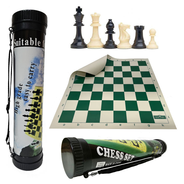 Roll-up Vinyl Foldable Chess Mat | Daraz.lk
