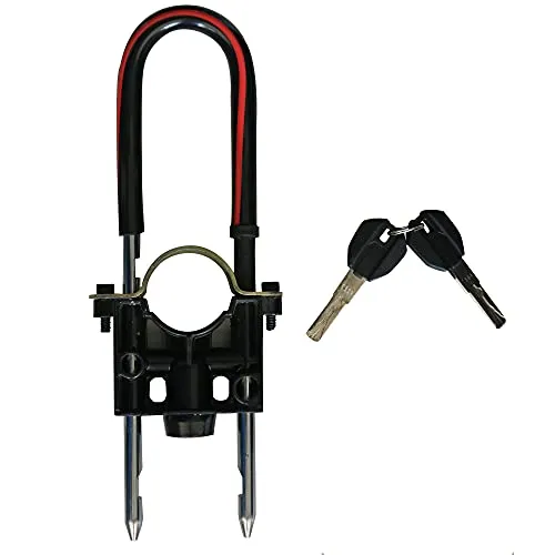 NIKAVI Motorcycle Scooter Anti-Theft Security Lock U Shaped, Comes with ...