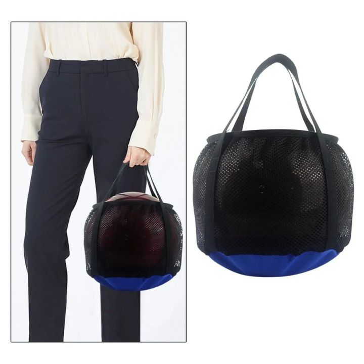 Portable Tote Bag Bowling Mesh Bag With Handle Carrying Case Bowling ...