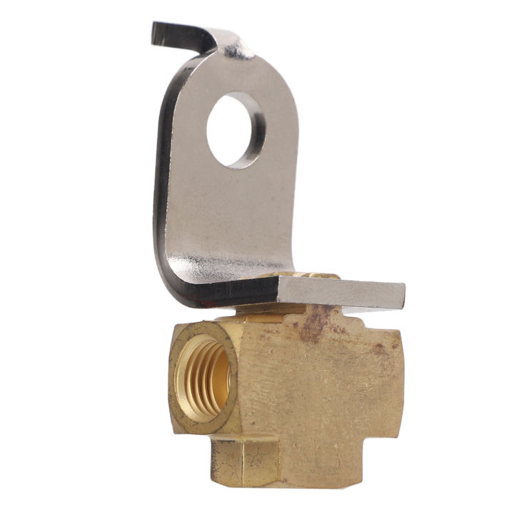 Brake Line Connector 3 Way Brake Line Tee Strong Sealing with Mounting ...