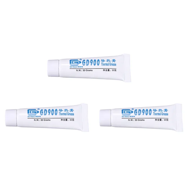 3X GD900 Thermal Conductive Grease Paste Silicone Plaster Heat Sink ...