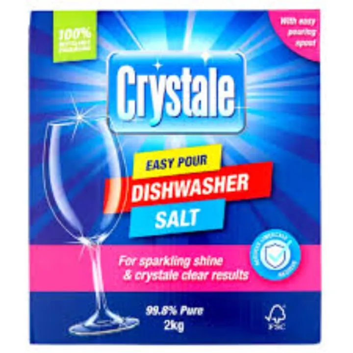 Crystale Easy Pour Dishwasher Salt 2kg | Daraz.lk
