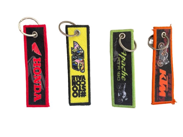 Cloth Keytag KTM / HONDA / APRACHE RTR / 46 Valentino Rossi Honda Dio ...
