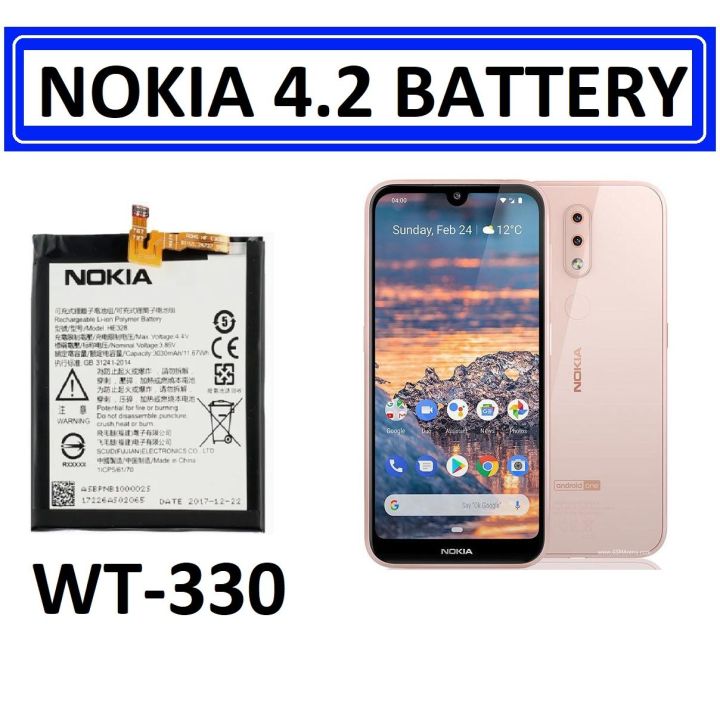 Nokia 4.2 Battery Nokia WT330 Battery Nokia WT-330 Battery | Daraz.lk