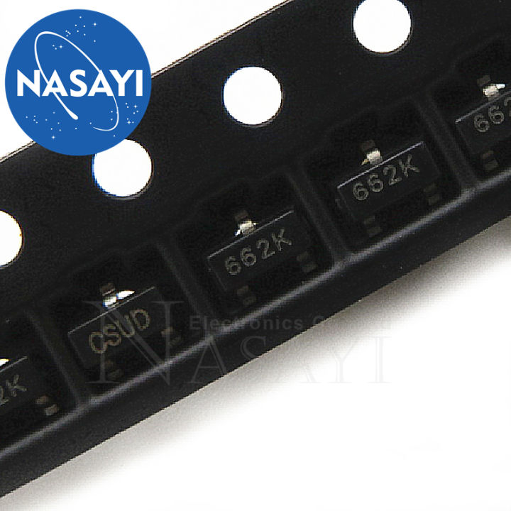 50pcs XC6206P332MR silkscreen: 662K SOT-23 | Daraz.lk