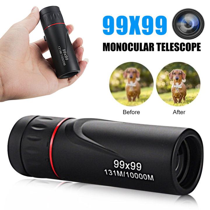 Rebrol【Free Ship】 99x99 High Magnification HD Monocular Telescope Low ...