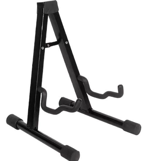 Folding A-Frame Stand for Acoustic and Electric Guitars with Secure ...