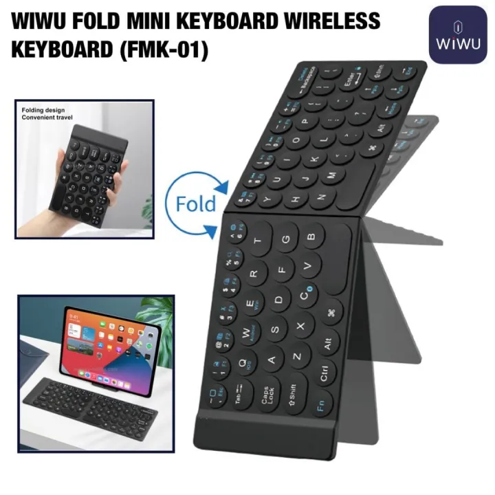 WIWU Fold Mini Keyboard Wireless Keyboard (FMK-01) | Daraz.lk