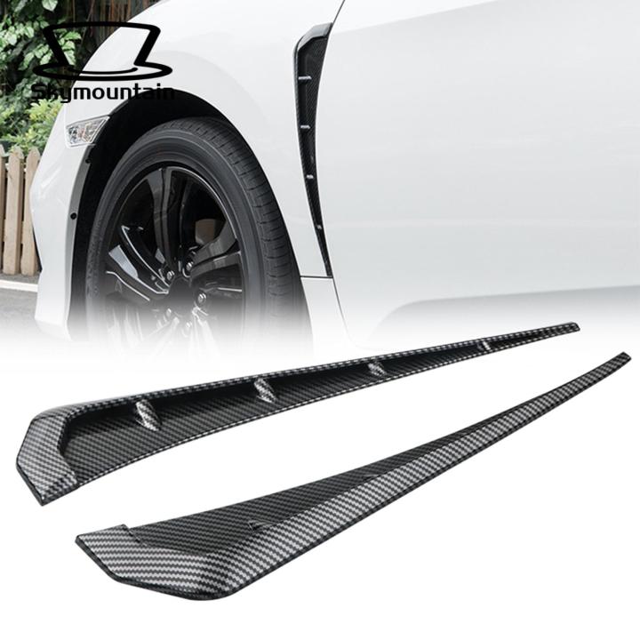 Skymountain Fender Side Gill Carbon Fiber Car Side Fender Spoiler Side ...