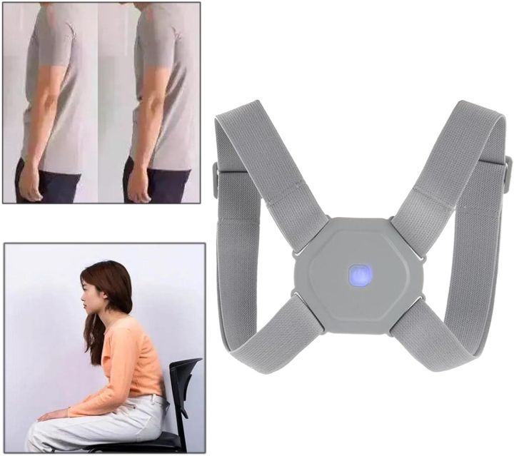 Smart Sensor Belt Adjustable Posture Posture Corrector for Men and ...