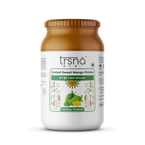 Trsna Sweet Mango Pickle (Aam Chhunda) – Homemade Achaar from Raw ...
