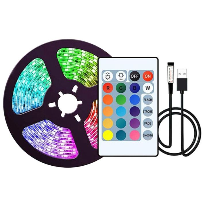 1M LED Strip Light RGB USB Flexible Light 5V Ribbon Diode for Holiday ...