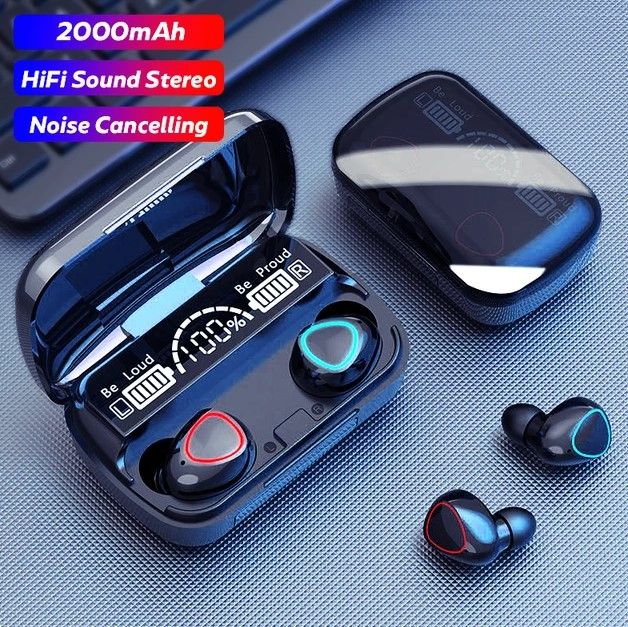 Original M10 TWS Wireless Earbuds Bluetooth Headsets Earphone HiFi ...