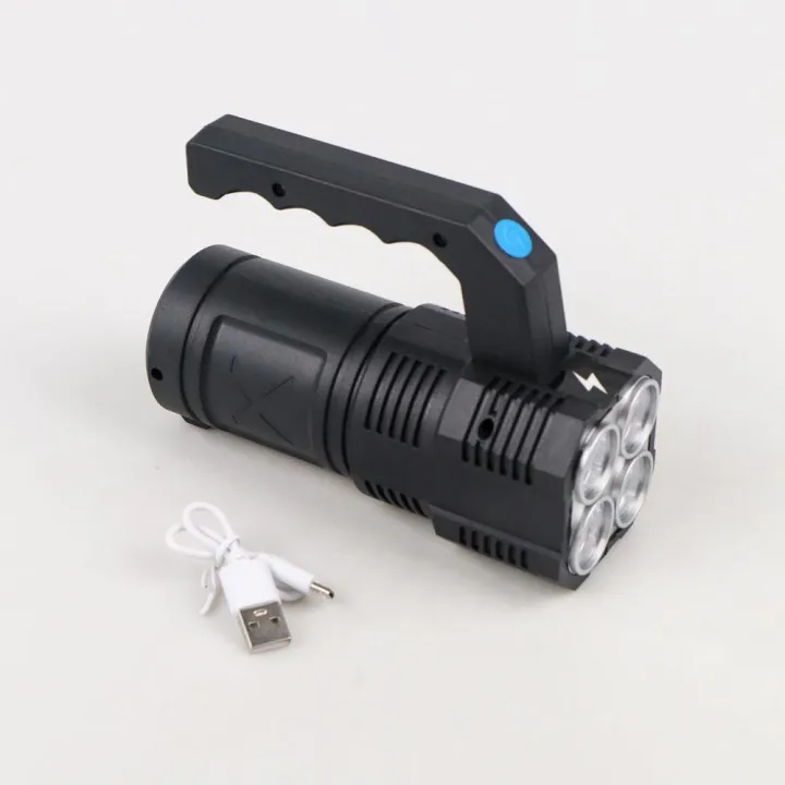 Worlds Brightest Spotlight - 4000 Lumen High Power LED Rechargeable ...