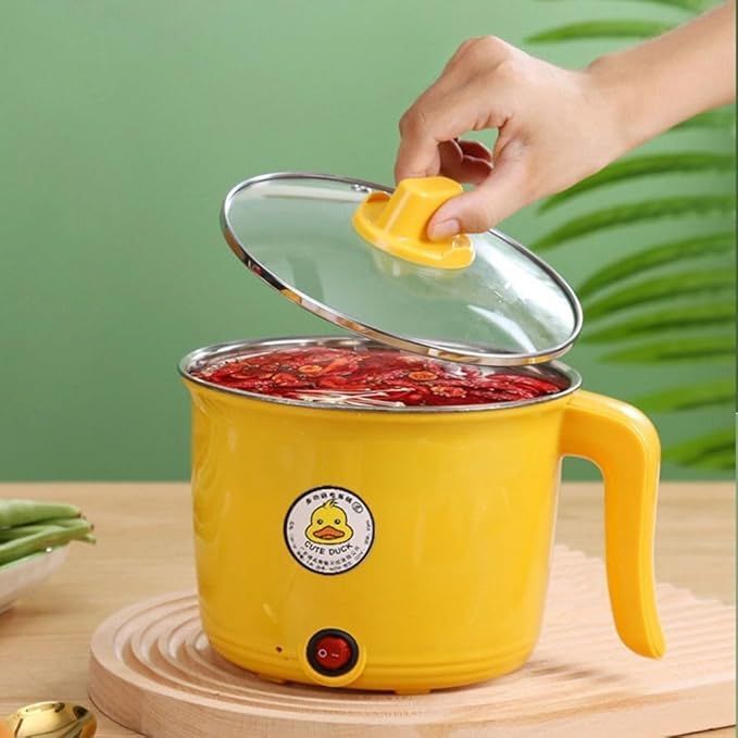 Electric Frying Pan Multifunctional Stew Pot Mini Hotpot Rice Cooker ...