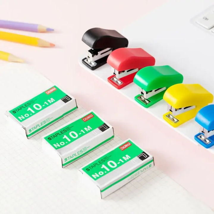 Portable Stapler Set Paper Binding Small Bookbinding Machine Fixing ...