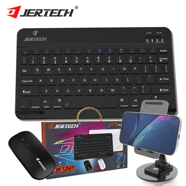 JERTECH CT3-01 Slim Portable Wireless Combo | Daraz.lk