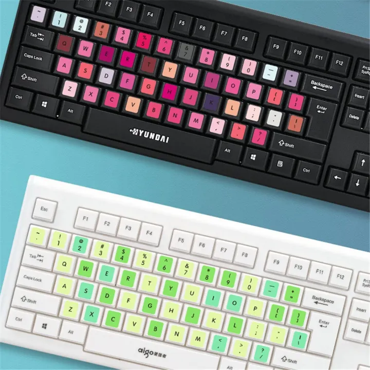 Keyboard Sticker for Laptop Universal Keyboard Protector Skin Letter ...
