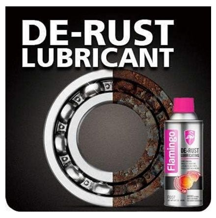 Flamingo De Rust Lubricant Anti Rust Remover Metal Cleaner Road Bike ...
