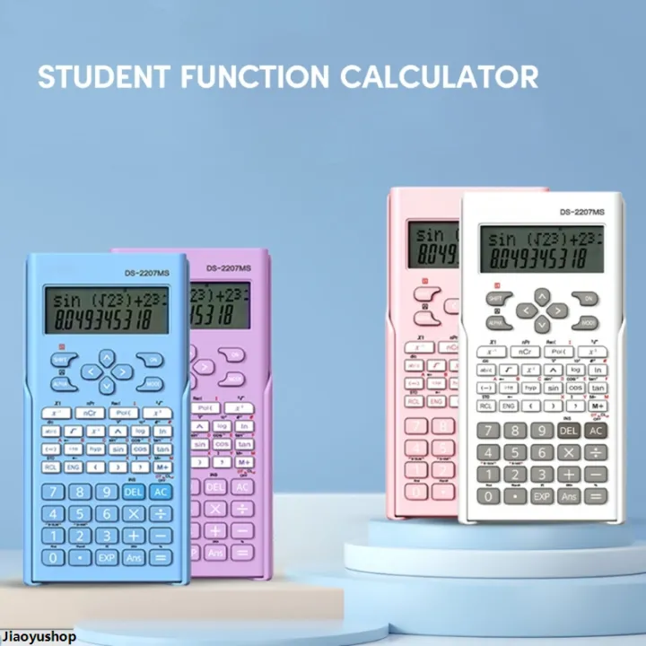 Yuanbing2025 Scientific Calculator Two-Line Display l Students Function ...