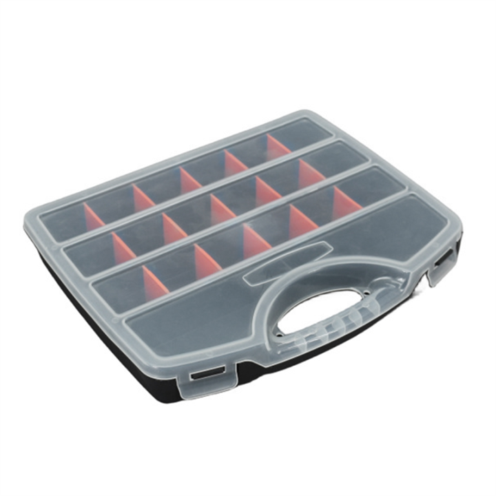 Portable Plastic Parts Box Electronic Component Tool Box Screw Hardware ...