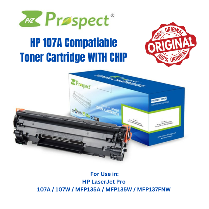 HP 107A PROSPECT Compatible Toner Cartridge With Chip | Daraz.lk