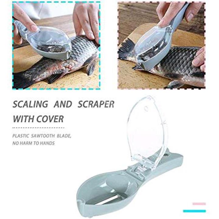 Fish Scale Scraper With Cover | Daraz.lk