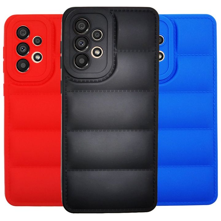 Samsung A33 5G Puffer New Super Protective Cush Shockproof Back Cover ...