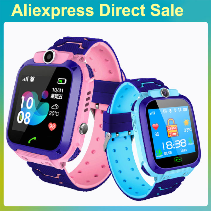 New Kids Smart Watch IP67 Waterproof SOS Phone Watch LBS Position ...