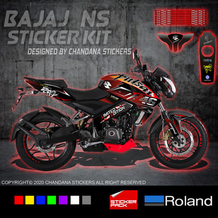 Bajaj ns 200 vs 160 Sticker kit | Daraz.lk