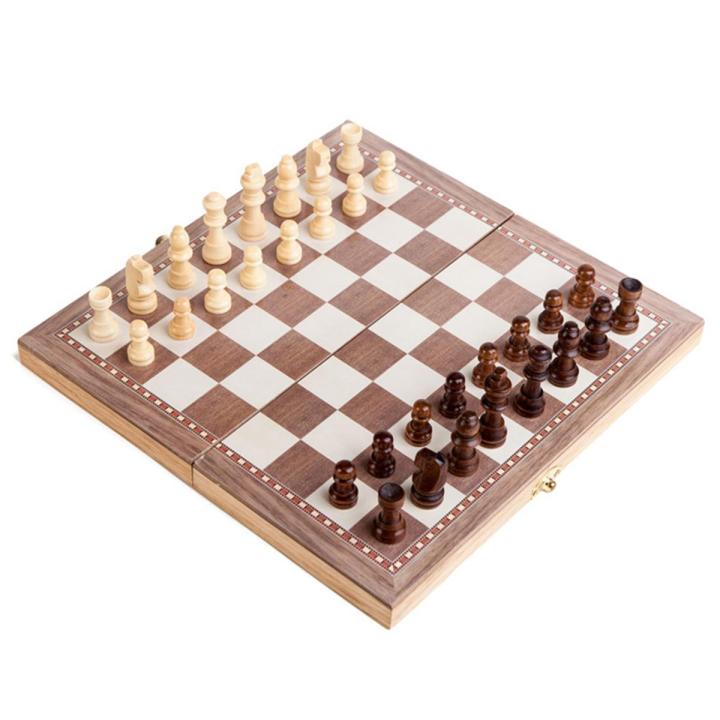 Multicolor & Wooden International Chess Set Entertainment Game Chess ...