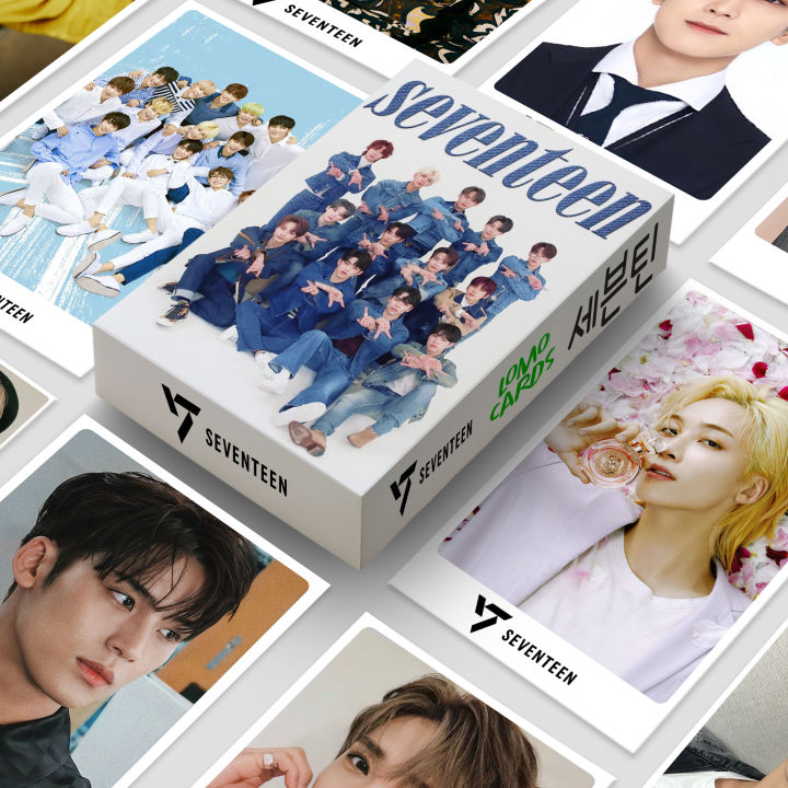 KPOP Seventeen Photocards SEVENTEEN Lomo Cards Set 32pcs Photo Cards ...