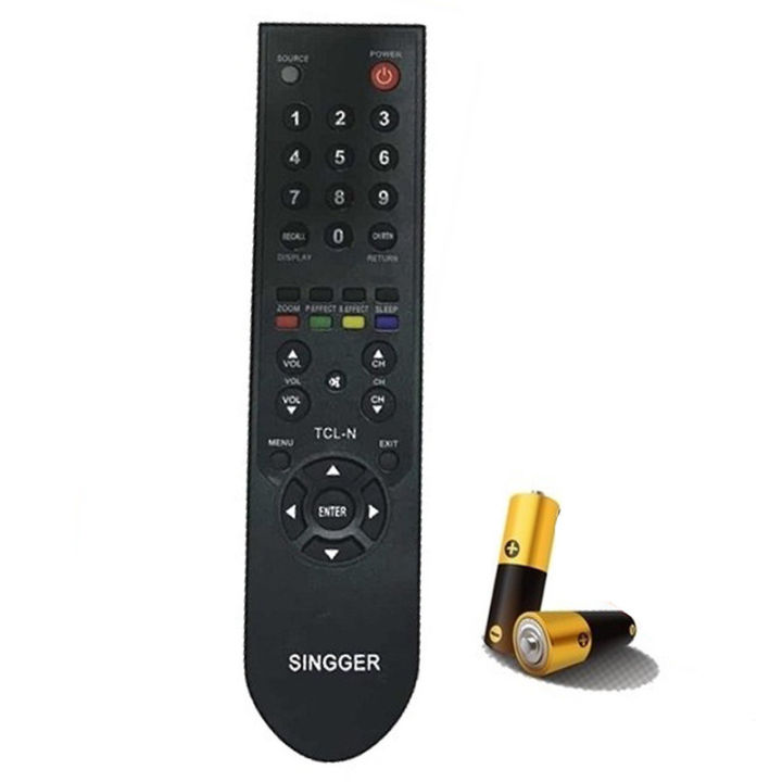 Singer TCL LED/LCD Tv Remote Controller & Free Batteries | Daraz.lk