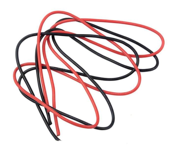 16 Gauge 16 AWG Silicone Wire Fine Strand (Black And Red1mSet Of 2 ...