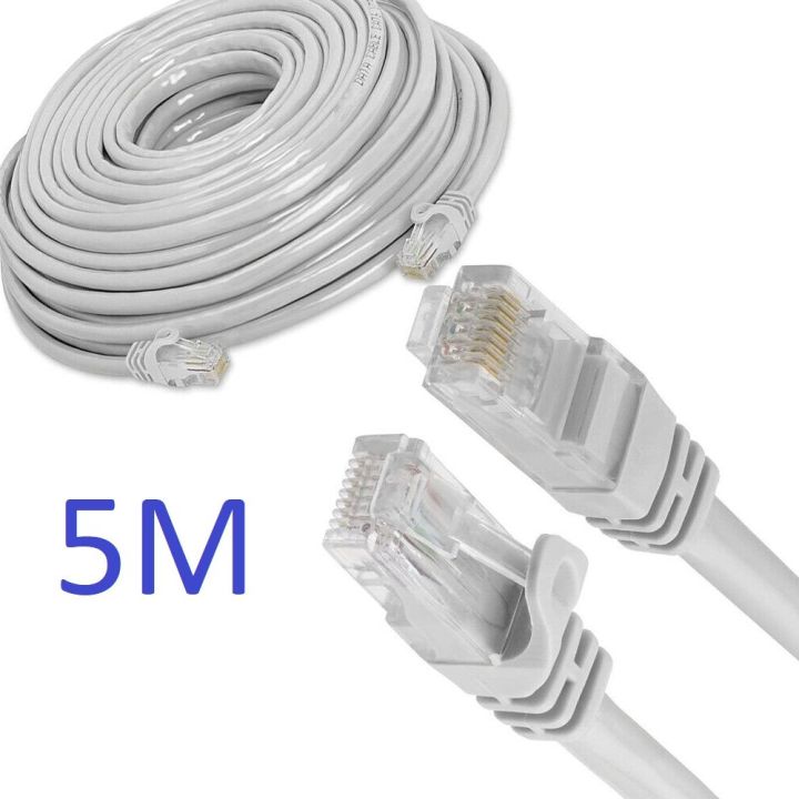 RJ45 Ethernet Cable Network Patch Lead CAT6 LAN 5M | Daraz.lk