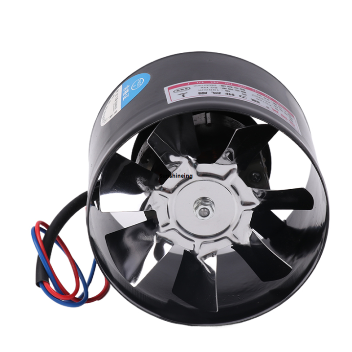 Air fan mini oil extraction fan home kitchen 4 inch fan through metal ...