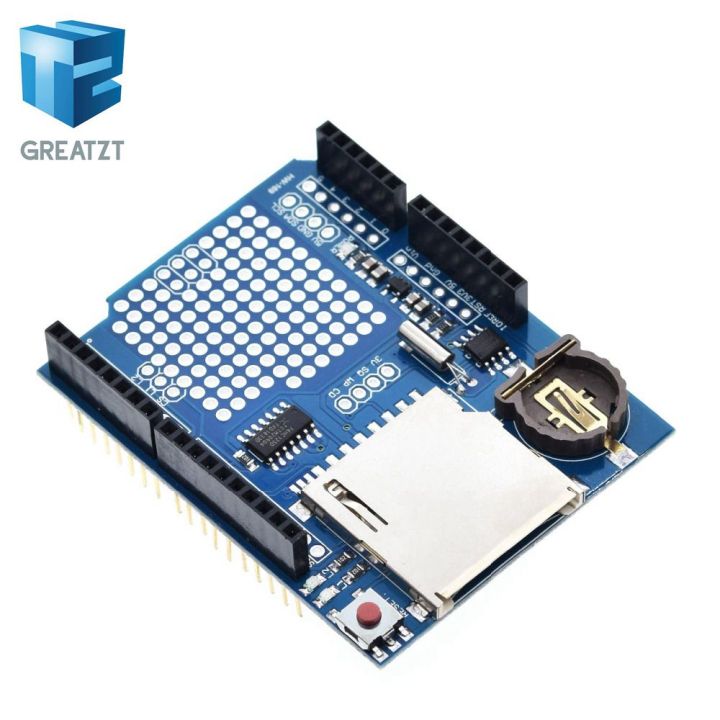 【Hannah Martin Official Store】GREATZT Data Logger Logging Recorder V1.0 for Arduino UNO SD ...