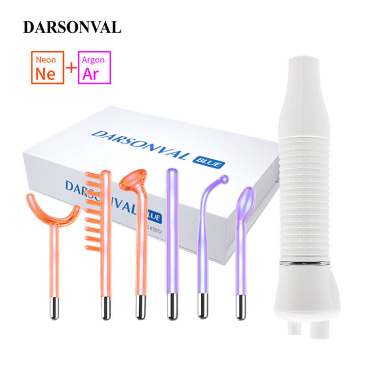 Facial Acne Skin Machine Darsonval Portable High Frequency Facial ...