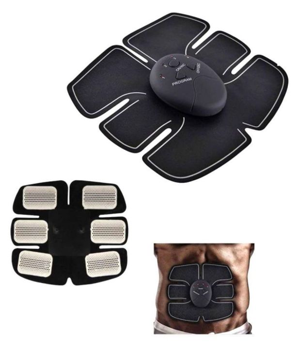 Six 6 Pack Abs Ems Fit Smart Muscle Stimulator Abdominal Gym Trainer ...