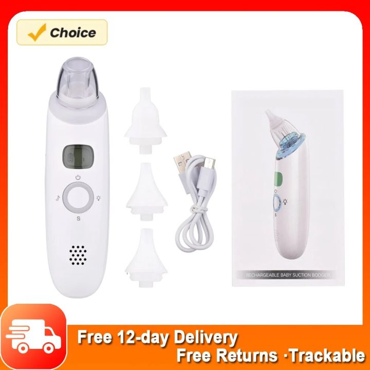 Electric Baby Nasal Aspirator Automatic Nose Sucker Cleaner for Infants ...