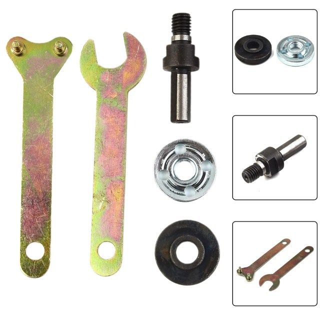 5pcs Grinder Wrench Spanner Lock Nut Flange Angle For Dewalt Milwaukee ...